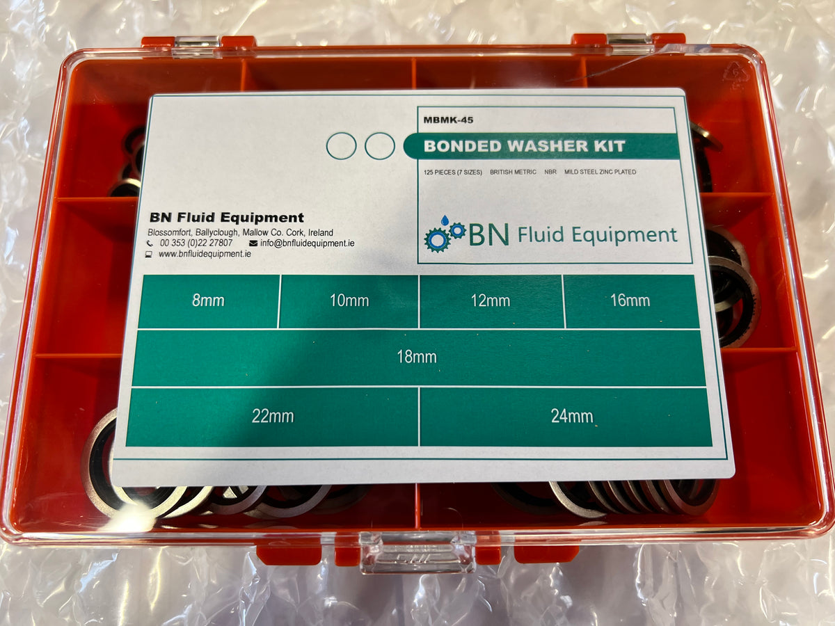 Metric Bonded Washer Kit Assortment – BN Fluid Equipment