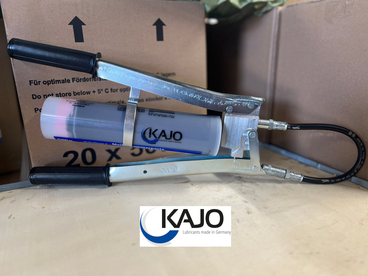 KAJO 500g Two Handed Grease Gun – BN Fluid Equipment