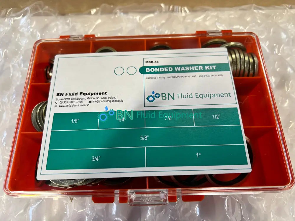IMP Bonded Washer Kit Assortment – BN Fluid Equipment
