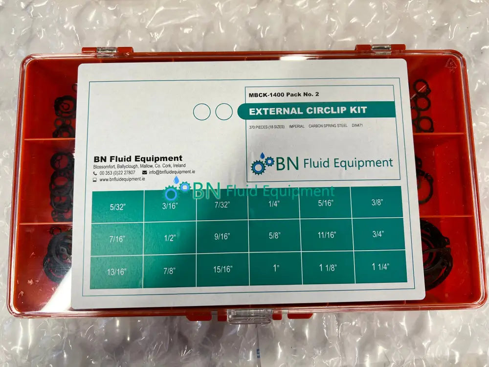 IMP External Circlip Kit Assortment Pack 2 – BN Fluid Equipment
